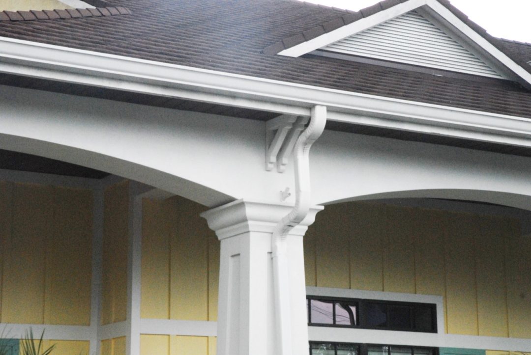 1920-Bracket 14, Pineapple Cove Acdmy, w column, louver | Foam King Designs