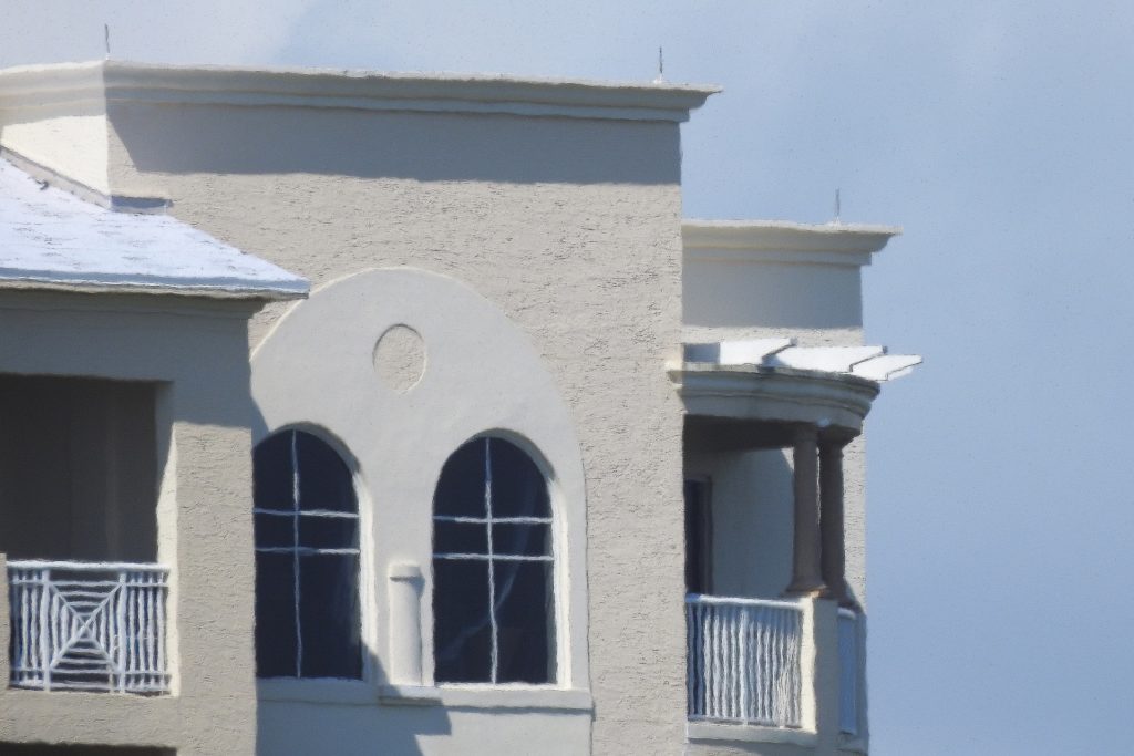 1920-PreCast Stone 6, Minorca Towers column | Foam King Designs