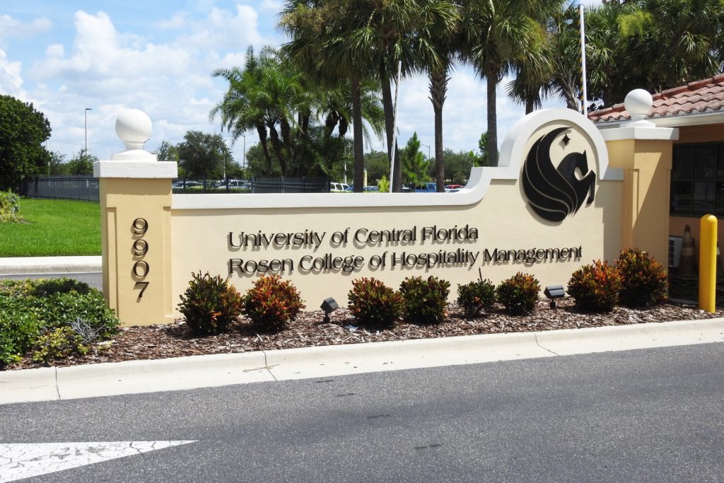 1920-Signage 20, UCF Rosen College | Foam King Designs
